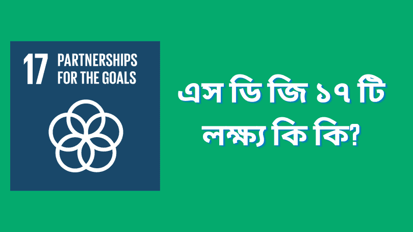 এস ডি জি ১৭ টি লক্ষ্য কি কি? SDG Goals In Bangla Bangladesh | Digital Tuch