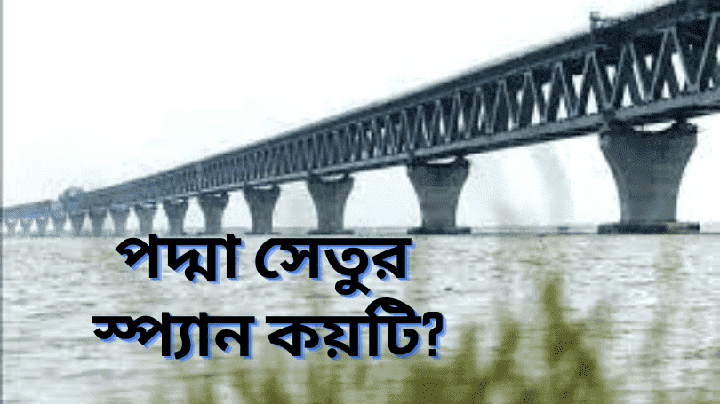 পদ্মা সেতুর স্প্যান কয়টি? | Podda setur span koiti | সেতুর স্প্যান কি ...