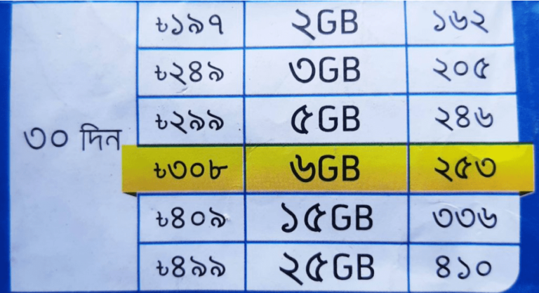 GP Internet Monthly Pack | গ্রামীন এমবি অফার ৩০ দিনের | Digital Tuch